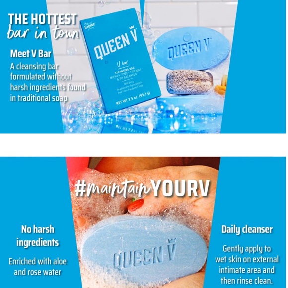 Queen V | Bath & Body | Queen V Cleansing Bar Microviome Friendly Self ...